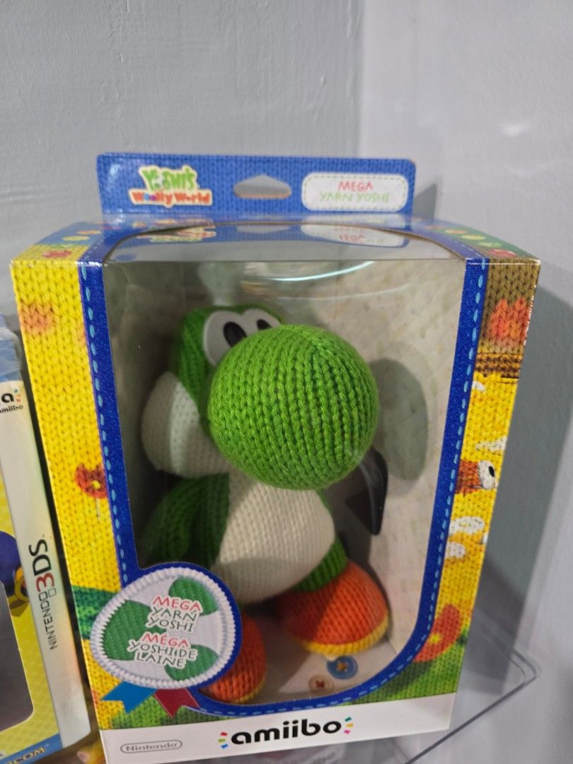 Mega Yarn yoshi amiibo (super rare), Hobbies & Toys, Memorabilia ...