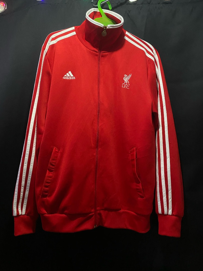 MEN'S ADIDAS LFC LIVERPOOL 2010/2011 TRACK JACKET TRAINING SOCCER ...