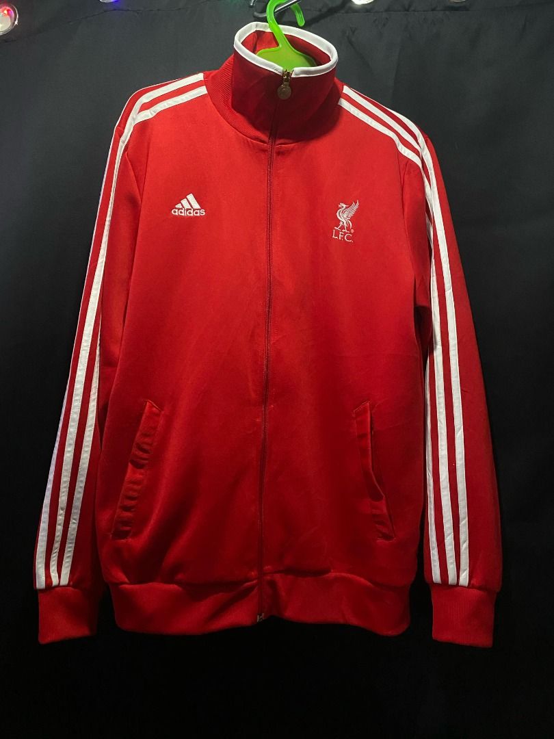 MEN'S ADIDAS LFC LIVERPOOL 2010/2011 TRACK JACKET TRAINING SOCCER ...
