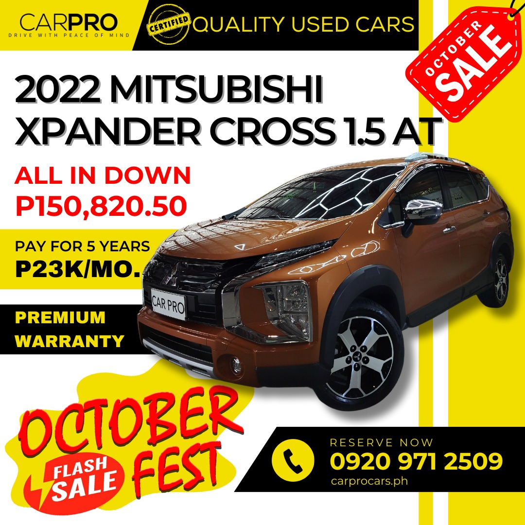 Mitsubishi Xpander Cross Auto, Cars for Sale, Used Cars on Carousell