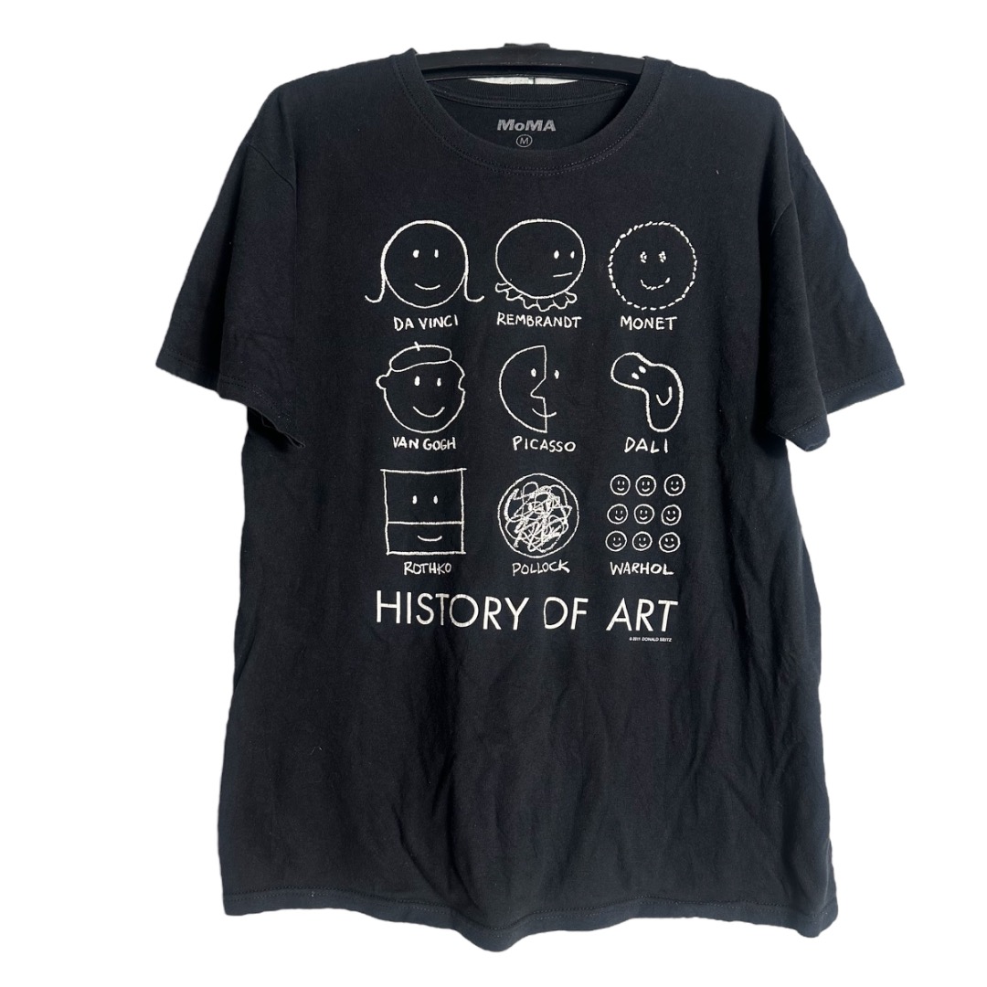 MoMA History of Art by Donald Seitz T-shirt, Men's Fashion, Tops & Sets ...