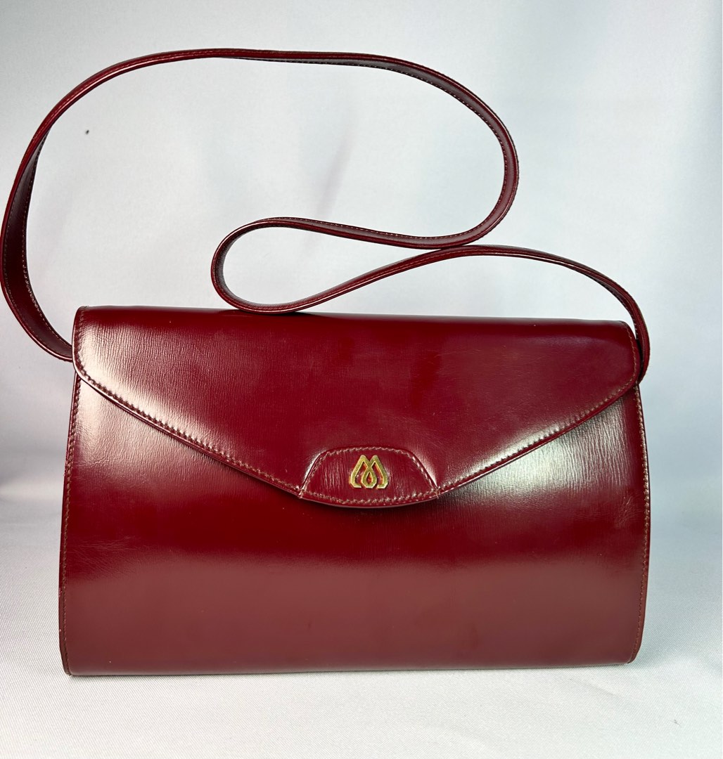 MORABITO Paris Maroon Shoulder Bag. Vintage bag, Luxury, Bags & Wallets ...