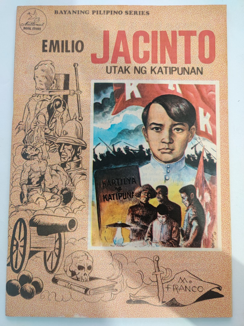 National Book Store Bayaning Pilipino Series Emilio Jacinto, Hobbies ...