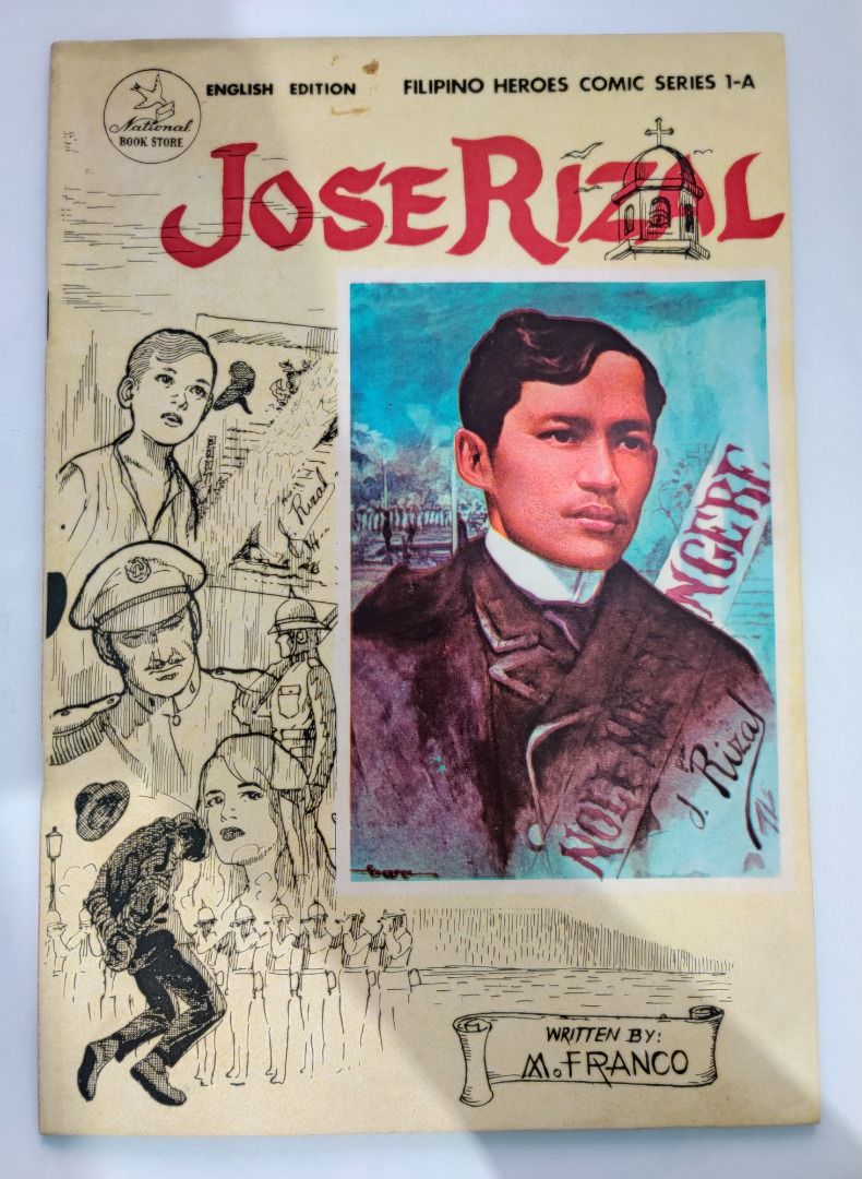 National Book Store Filipino Heroes Comic Series Jose Rizal, Hobbies ...