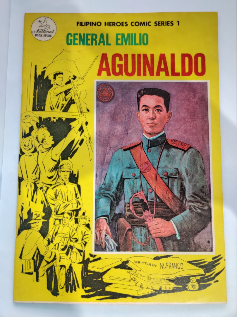 National Book Store Filipino Heroes Comic Series Emilio Aguinaldo ...