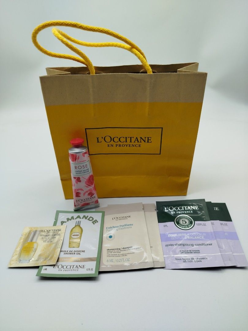 [NEW] 10 ITEMS : LOCCITANE ROSE HAND CREAM & SAMPLE SET, Beauty ...