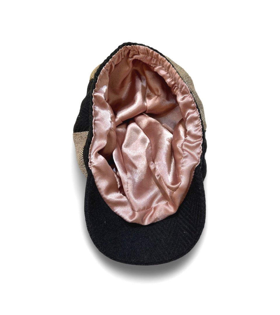 Newsboy/ Baker boy Cap Multi-panel Design Patchwork Pattern, Women's ...