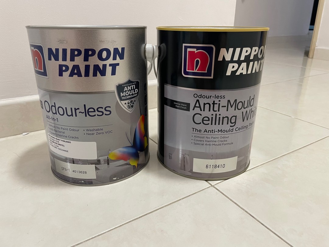 Nippon paint 5ltr, Furniture & Home Living, Home Improvement ...