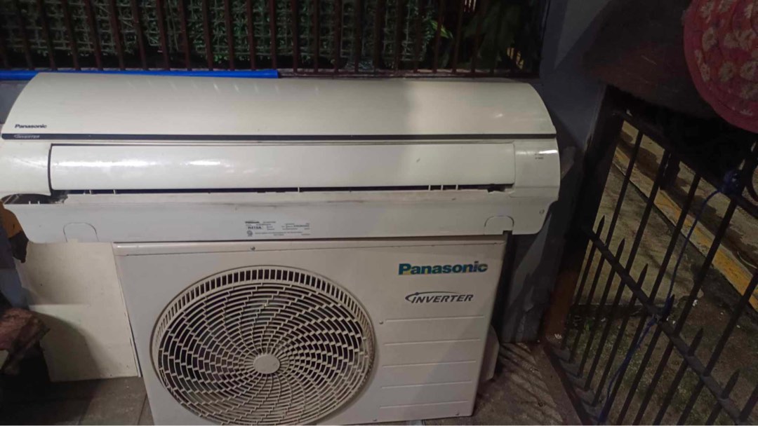 Panasonic Split Type Aircon Inverter, TV & Home Appliances, Air ...