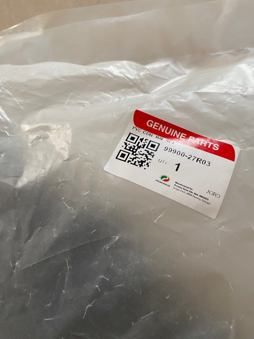 Perodua Alza coil mat Original Gear Up, Auto Accessories on Carousell