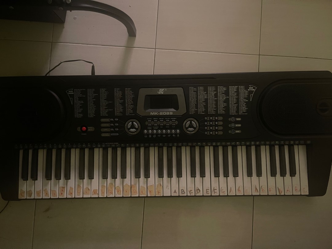 Piano Keyboard MK-2089, Hobbies & Toys, Music & Media, Musical ...
