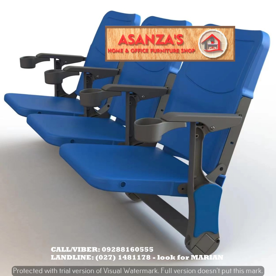 plastic gang chair, Furniture & Home Living, Office Furniture ...