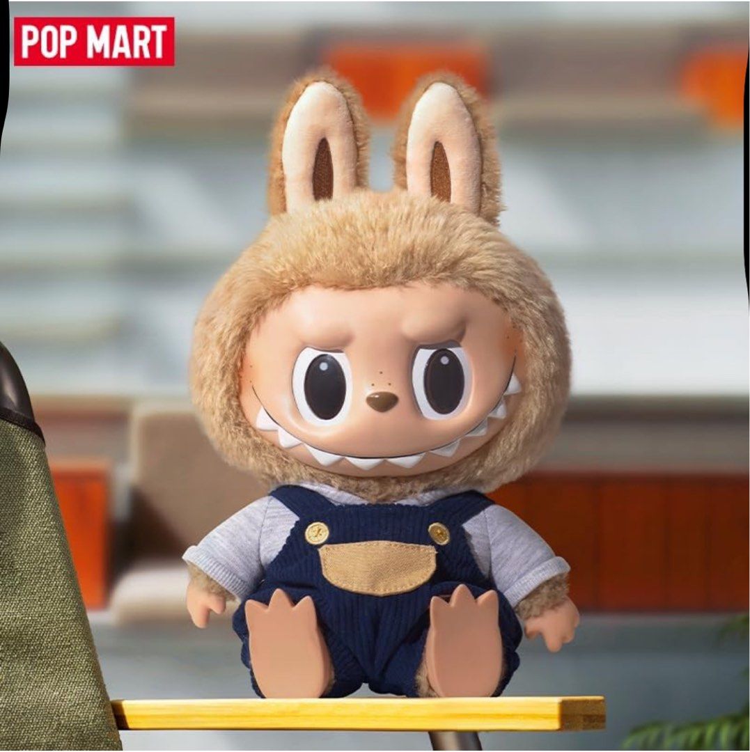 POP MART LABUBU Time to Chill SERIES-Plush Doll Articulated Character ...