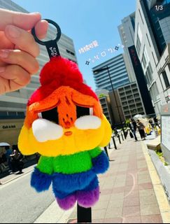 Popmart crybaby rainbow pendant, Hobbies & Toys, Toys & Games on Carousell