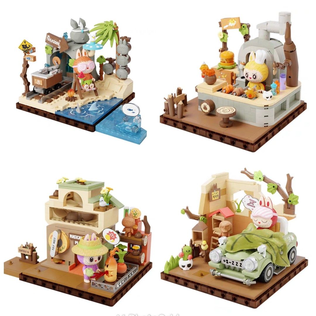 Preorder (Confirmed Design) - Popmart Pop Mart popmart Pop Blocks ...