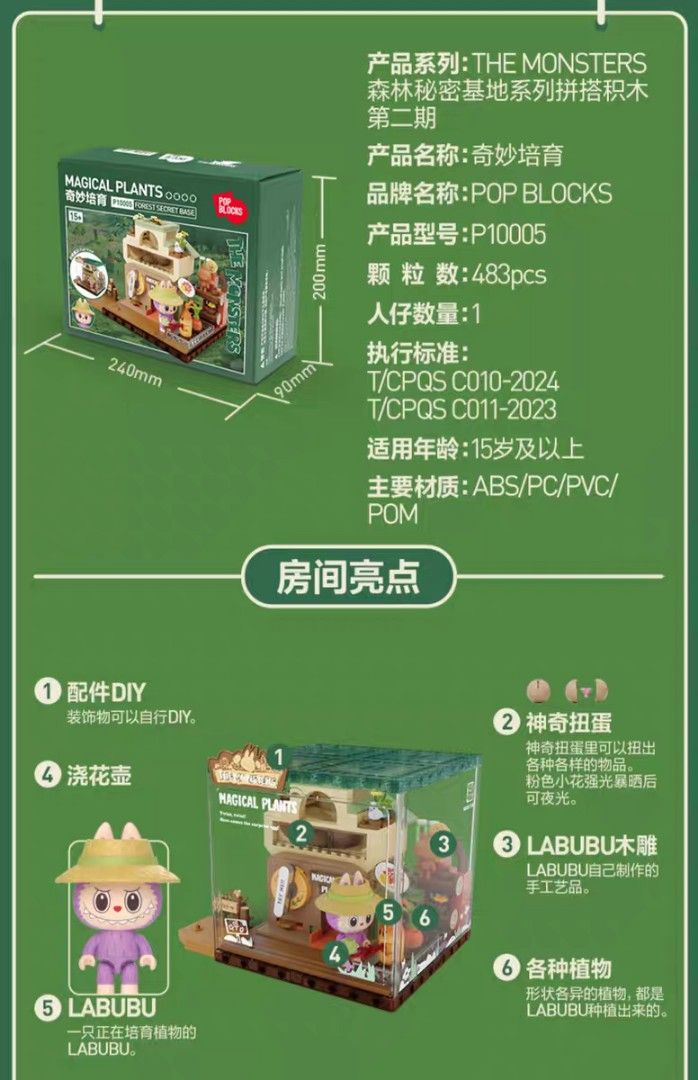 Preorder (Confirmed Design) - Popmart Pop Mart popmart Pop Blocks ...