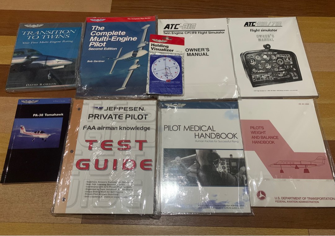 Private pilot Manual/Books, Hobbies & Toys, Books & Magazines ...