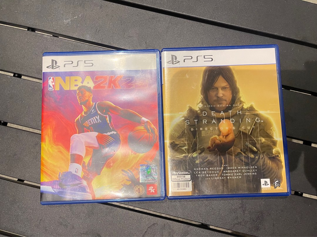 PS5 GAMES NBA 2K23 & DEATH STRANDING, Video Gaming, Video Games ...
