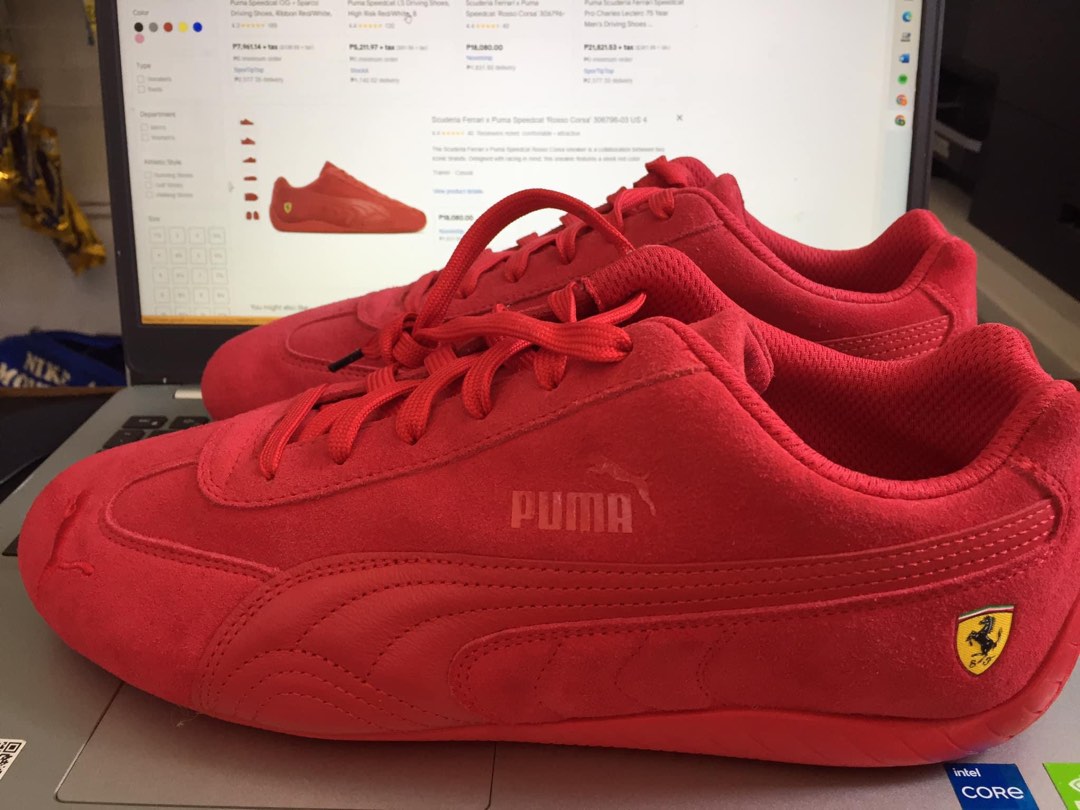 PUMA Ferrari Speedcat, Men's Fashion, Footwear, Sneakers on Carousell