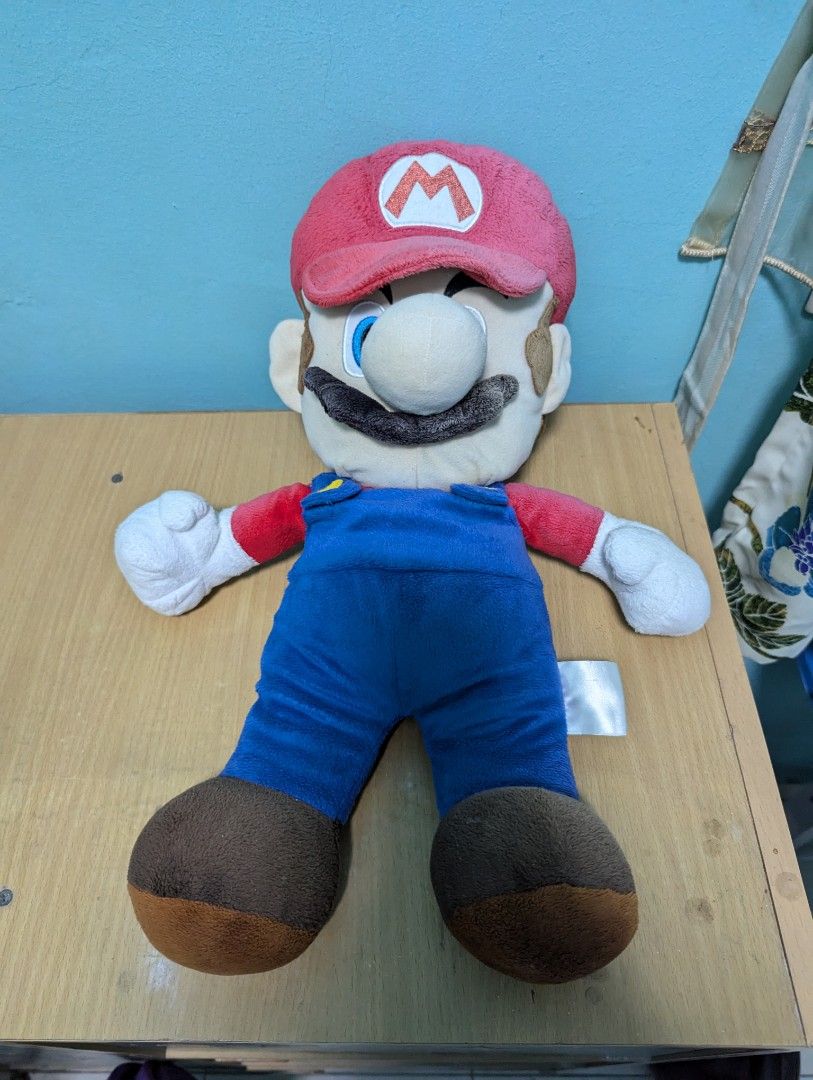 Red Super Mario Plush Plushie, Hobbies & Toys, Collectibles ...