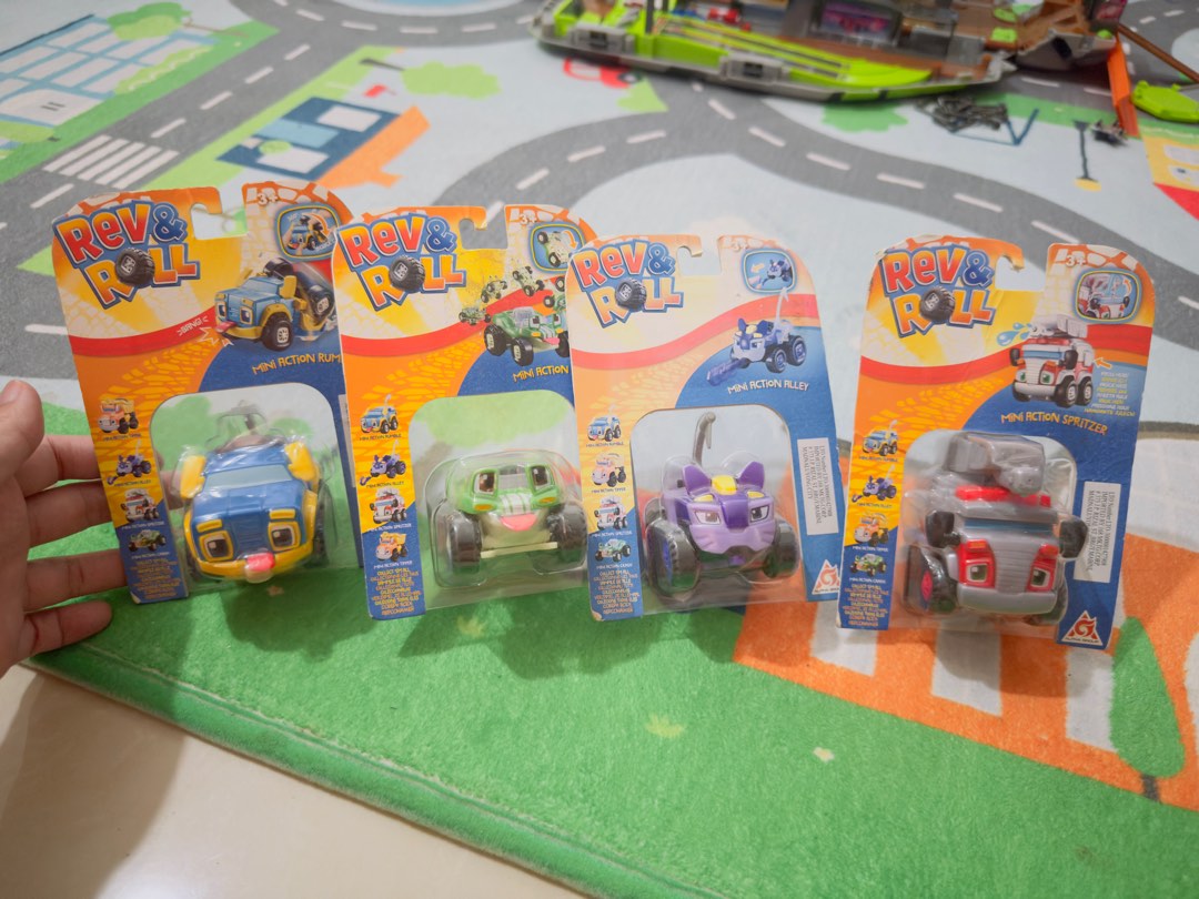 Rev & Roll Cars BUNDLE Toy Car Tricks, Hobbies & Toys, Toys & Games on ...