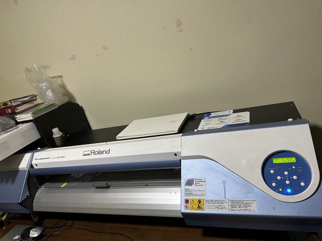 Roland Printer Print and Cut Ecosolvent Original Ink, Computers & Tech ...