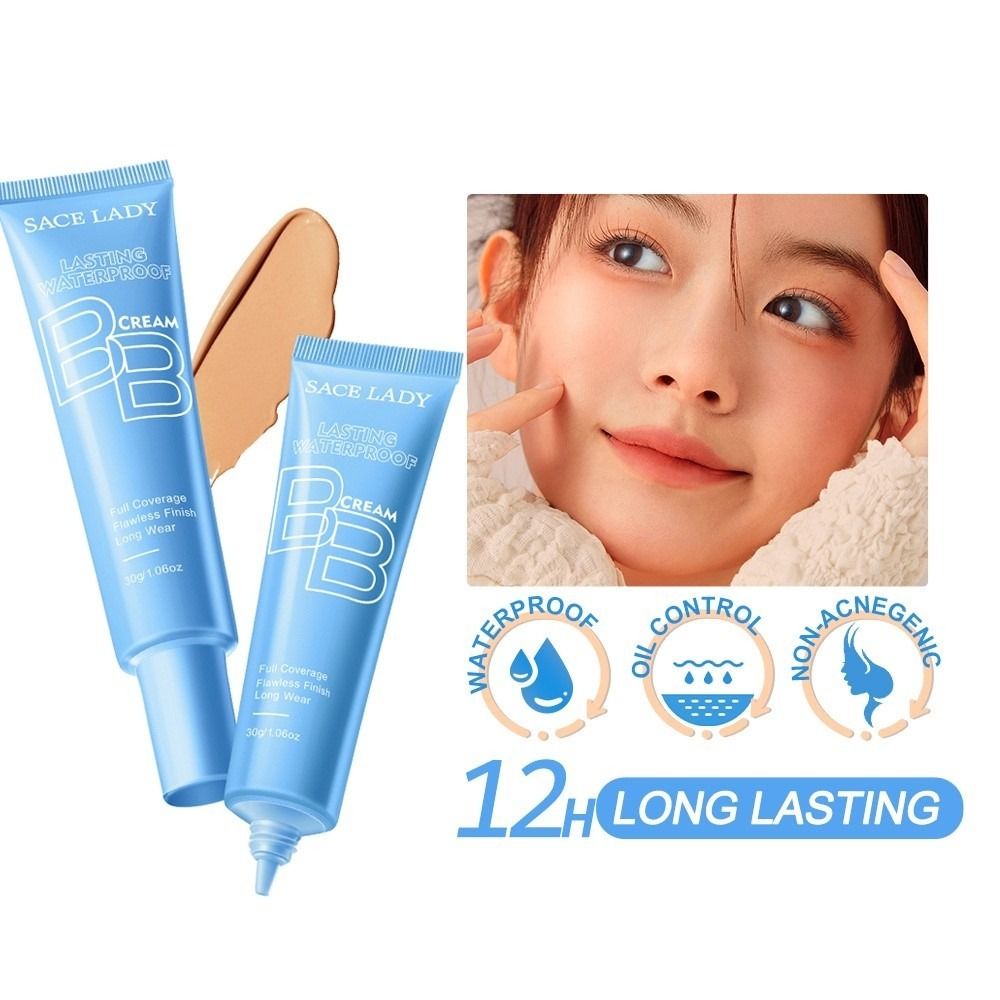 SALE! #4 Shade SACE LADY Full Coverage Foundation Waterproof BB Cream ...