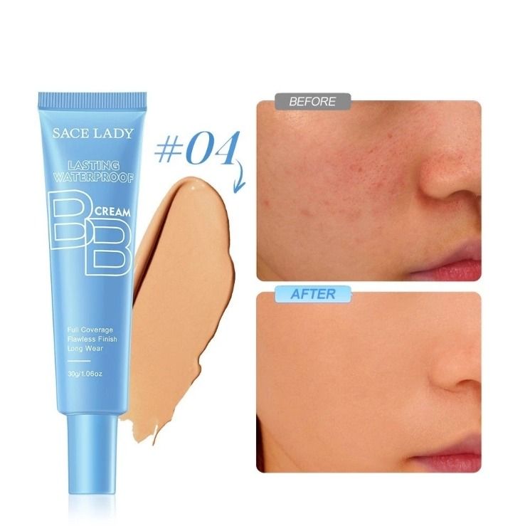 SALE! #4 Shade SACE LADY Full Coverage Foundation Waterproof BB Cream ...