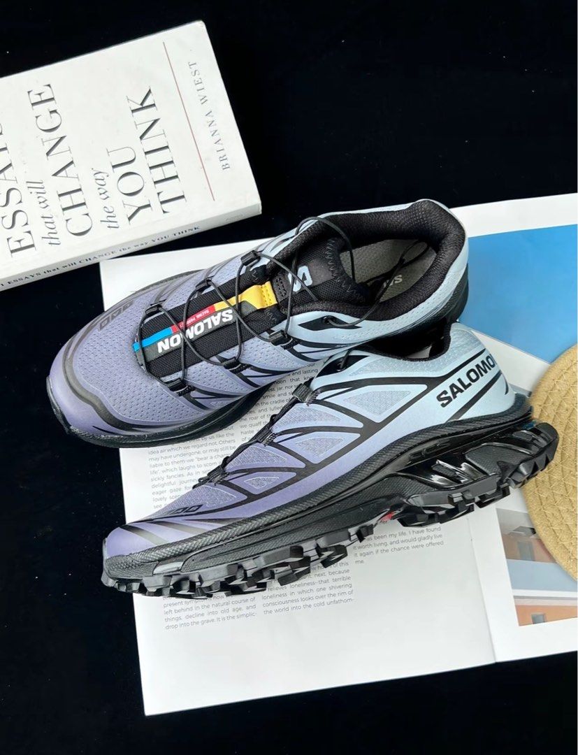 Salomon XT-6 Chromatic Blue Fog 475908, 男裝, 鞋, 波鞋 - Carousell