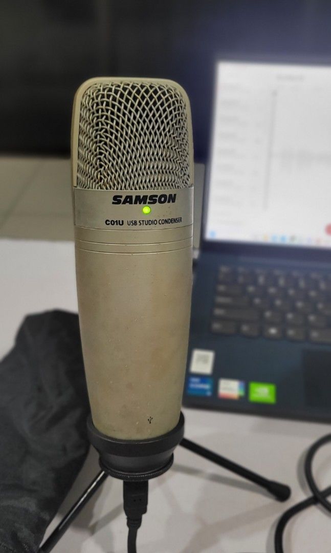 Samson C01U - Cardiod Condenser Microphone, Audio, Microphones on Carousell