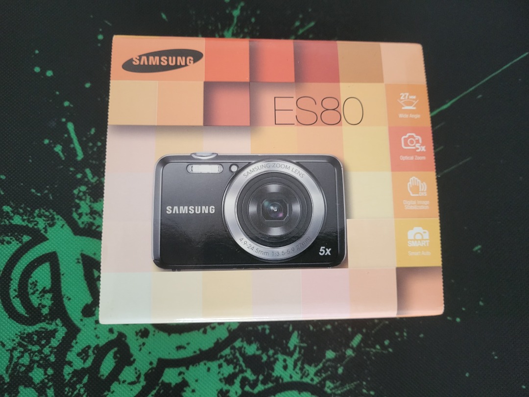 Samsung ES80 Compact Digital Camera w\ Battery & Charger, 攝影器材, 相機 ...
