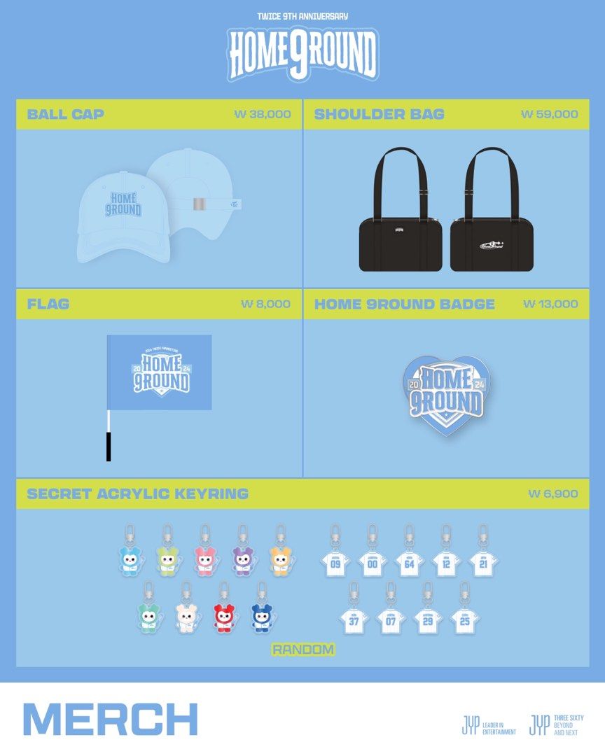 [SG GO] Twice 9th Anniversary Pop Up Store Merchandise, Hobbies & Toys ...
