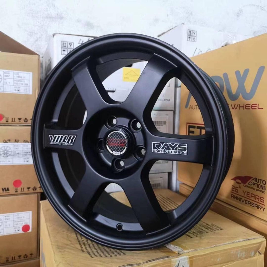 SPORT Rim TE37 16" ALZA POLO WISH ALTIS PRIUS GT86 XV BRZ VELOZ VENTO ...