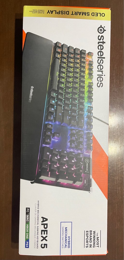 Steel series Apex 5, Computers & Tech, Parts & Accessories, Computer ...