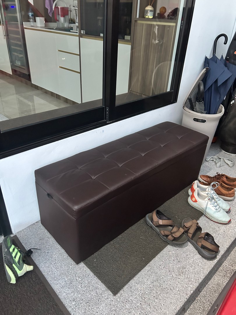 Storage bench 120cm long, 50cm height, 40cm dept, Furniture & Home ...