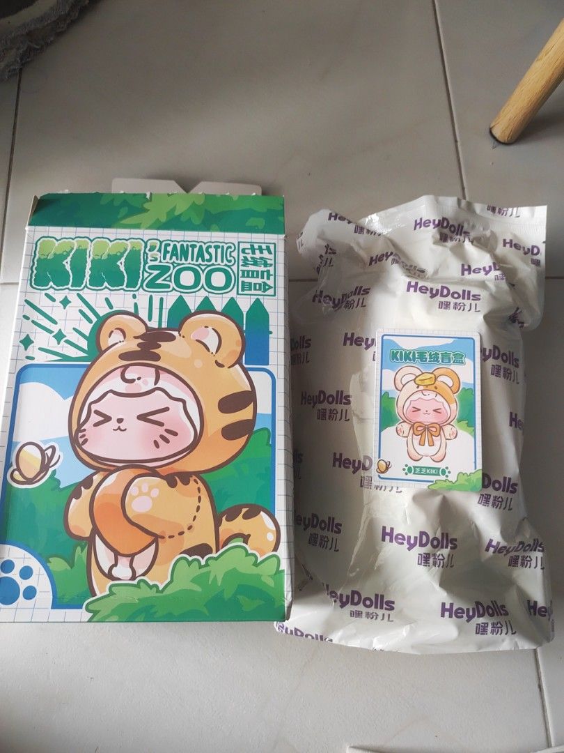 Suplay Hey Faner KiKi Magic Zoo Plush Series Blind Box Genuine Cute ...