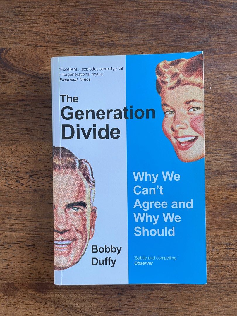 The Generation Divide by Bobby Duffy, Hobbies & Toys, Books & Magazines ...