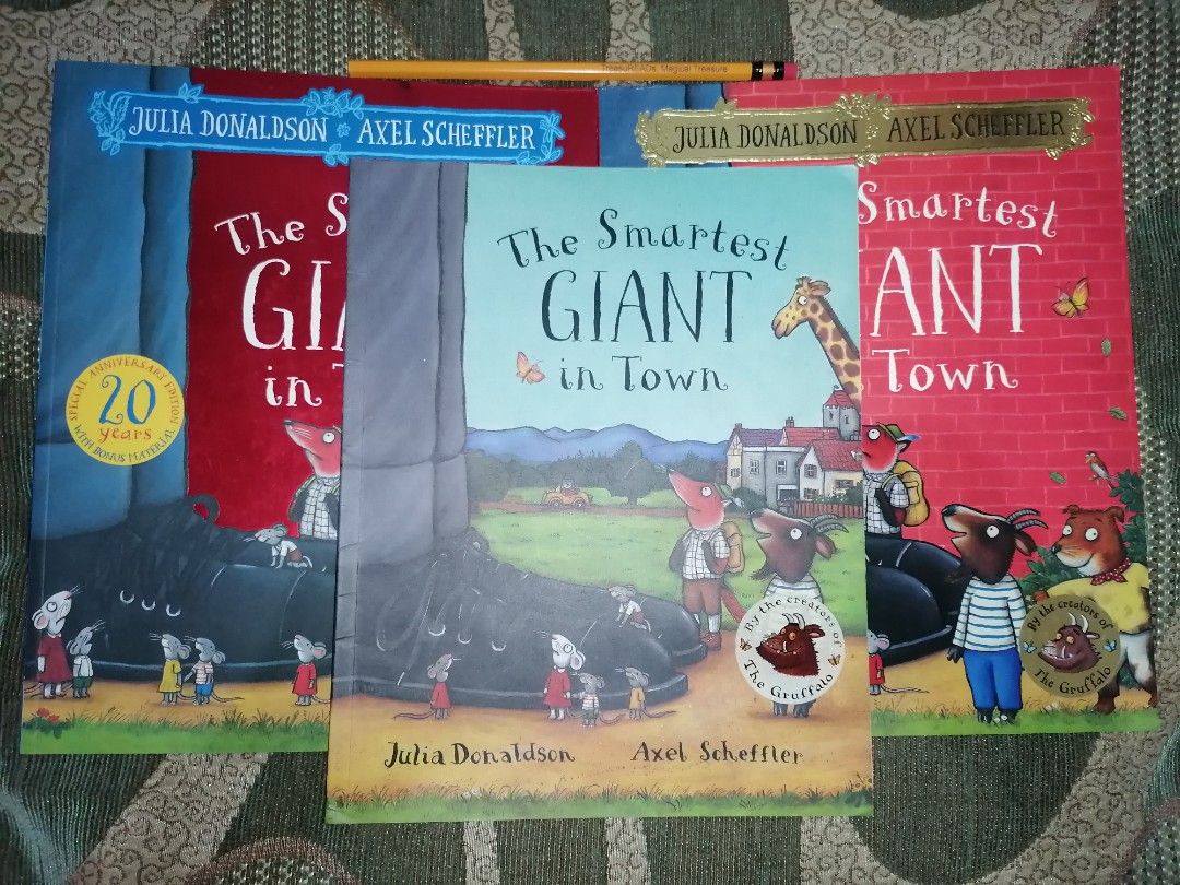 The Smartest Giant in Town by Julia Donaldson and Axel Schefler ...