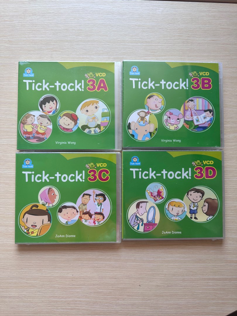 Tick-tick! VCD, 興趣及遊戲, 書本 & 文具, 小朋友書 - Carousell