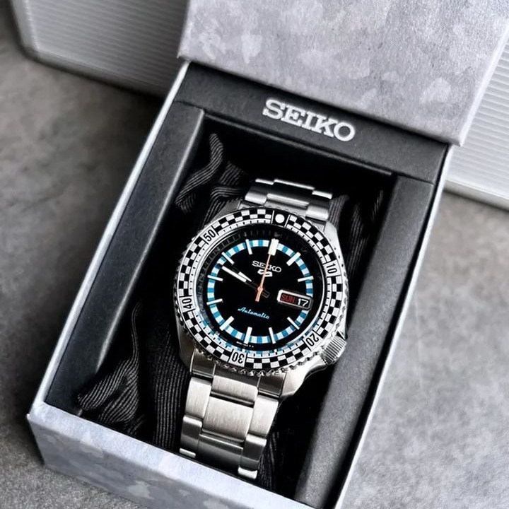 [Time Cruze] Seiko 5 Sports SRPK67K1 Special Edition "Checker Flag ...