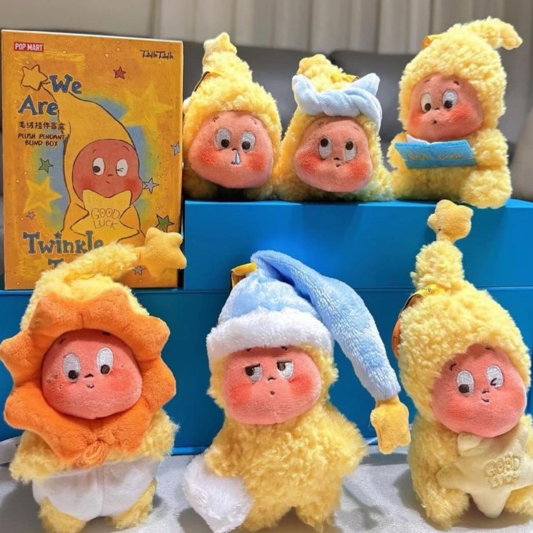 POP MART | Twinkle Twinkle Plush Pendant, Hobbies & Toys, Toys & Games ...