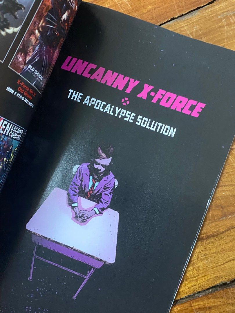 UNCANNY X-FORCE VOL. 1 - THE APOCALYPSE SOLUTION By Rick Remender - Preloved Marvel Comics ...