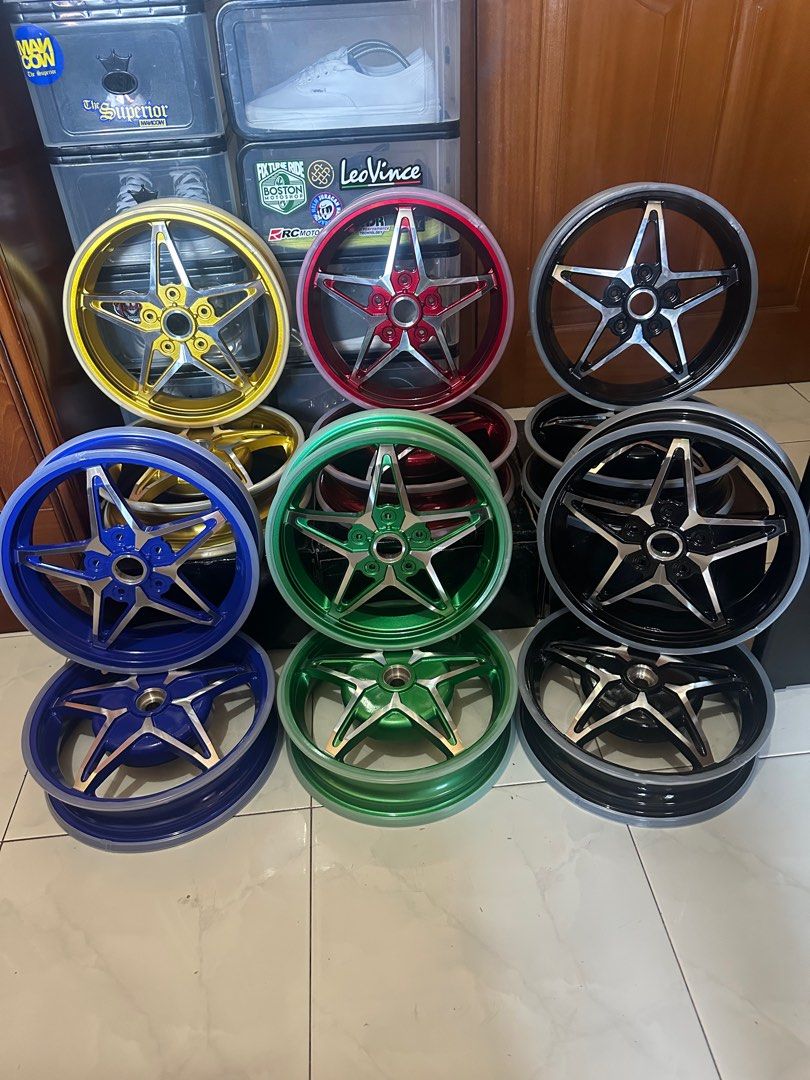 Velg Race Boy Bintang Five Stars Vespa Sprint Primavera GTS LX S LXV ...