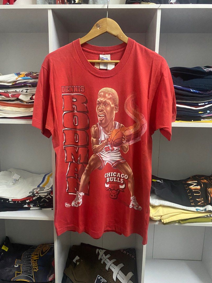 Vintag Dennis Rodman 90s Chicago, Men's Fashion, Activewear on Carousell