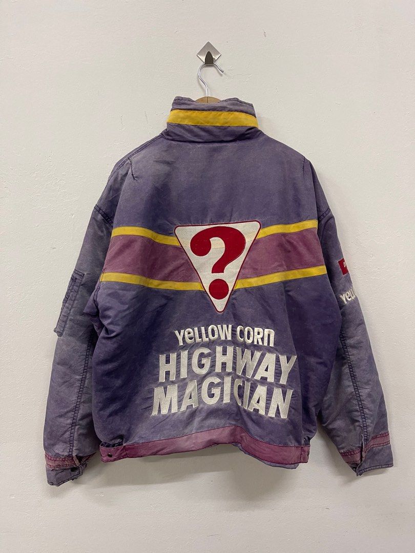 Vintage Yellow Corn Jacket, Men's Fashion, Coats, Jackets and Outerwear ...