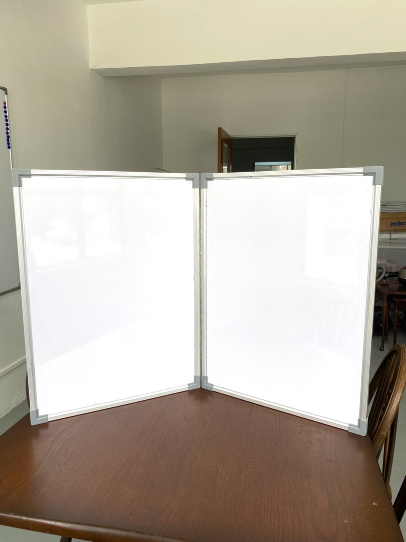 Whiteboard Foldable with Zip Bag, Hobbies & Toys, Stationery & Craft ...