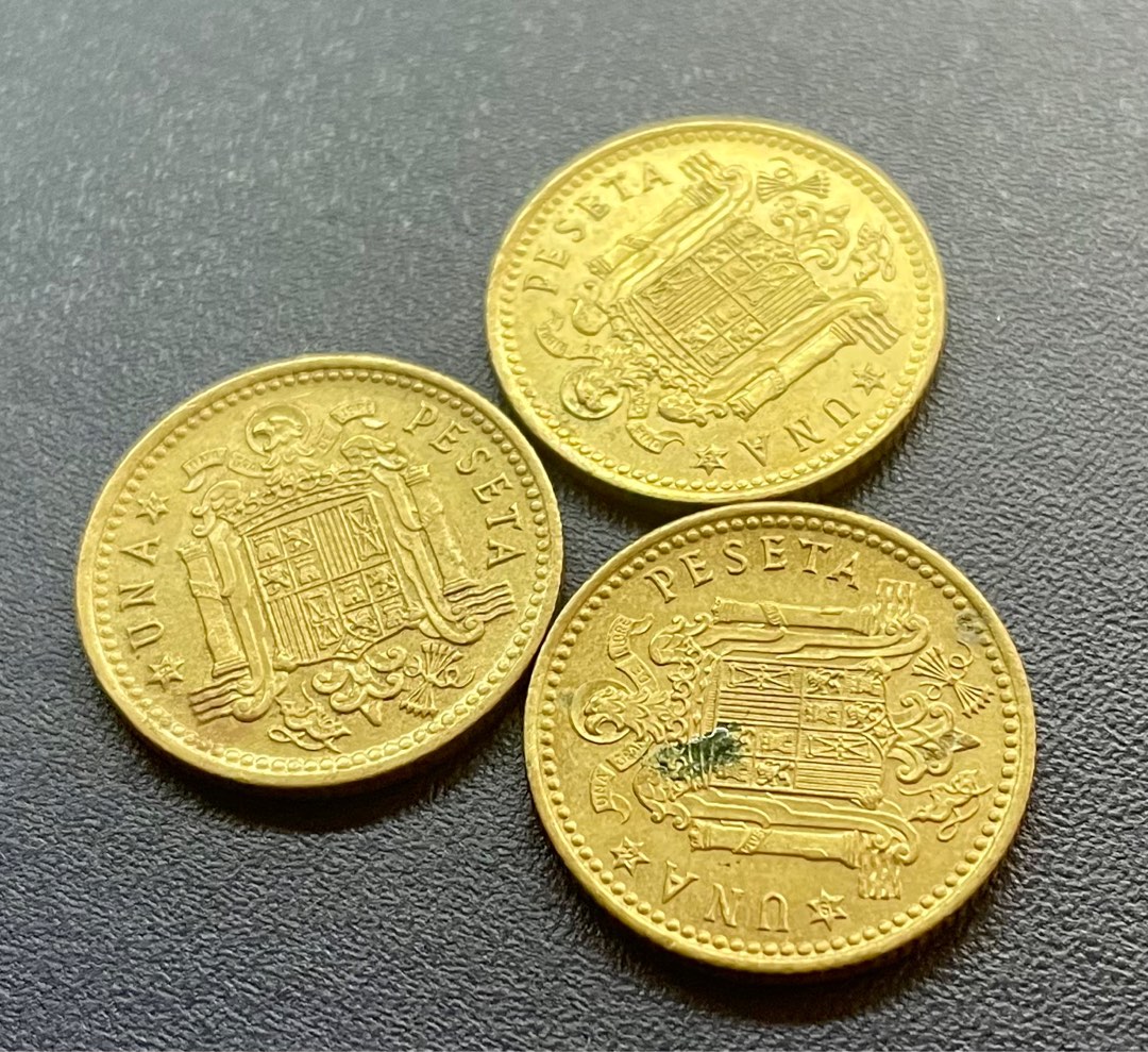1966 UNA PESETA GOLDEN COINS, Hobbies & Toys, Memorabilia ...