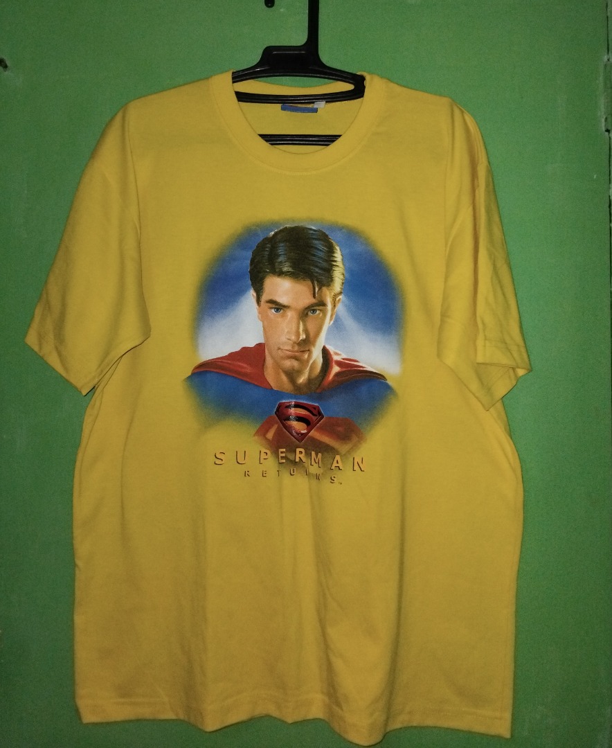 2006 Superman Returns T-shirt - DC Comics - Brandon Routh, Men's ...