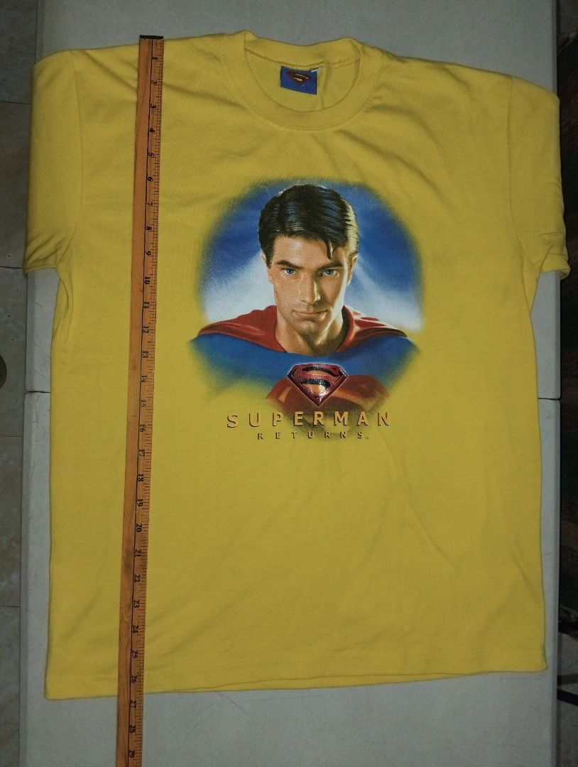 2006 Superman Returns T-shirt - DC Comics - Brandon Routh, Men's ...