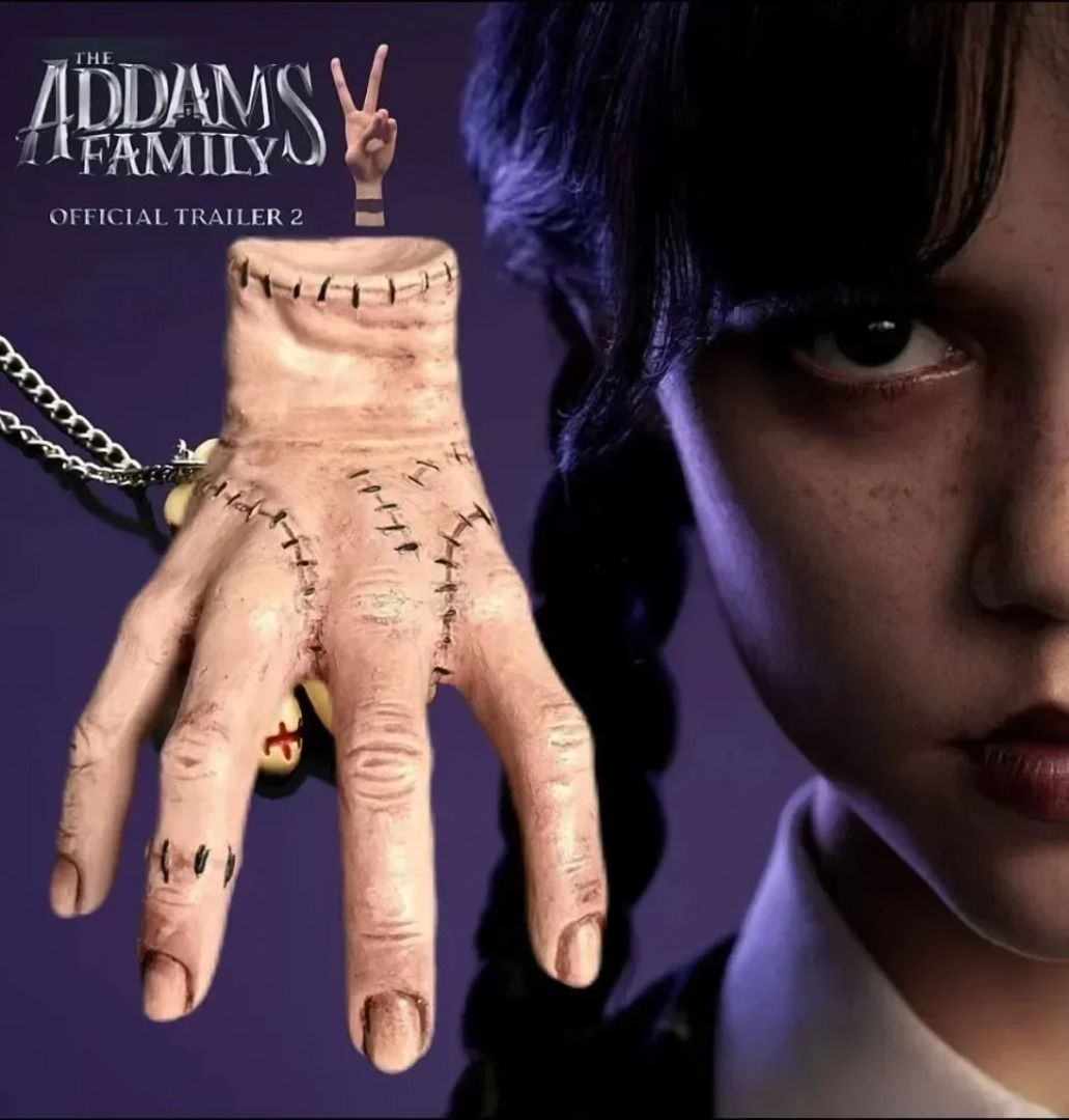 2025 Halloween Horror Props Broken Hands Horror Wednesday Adams Family ...